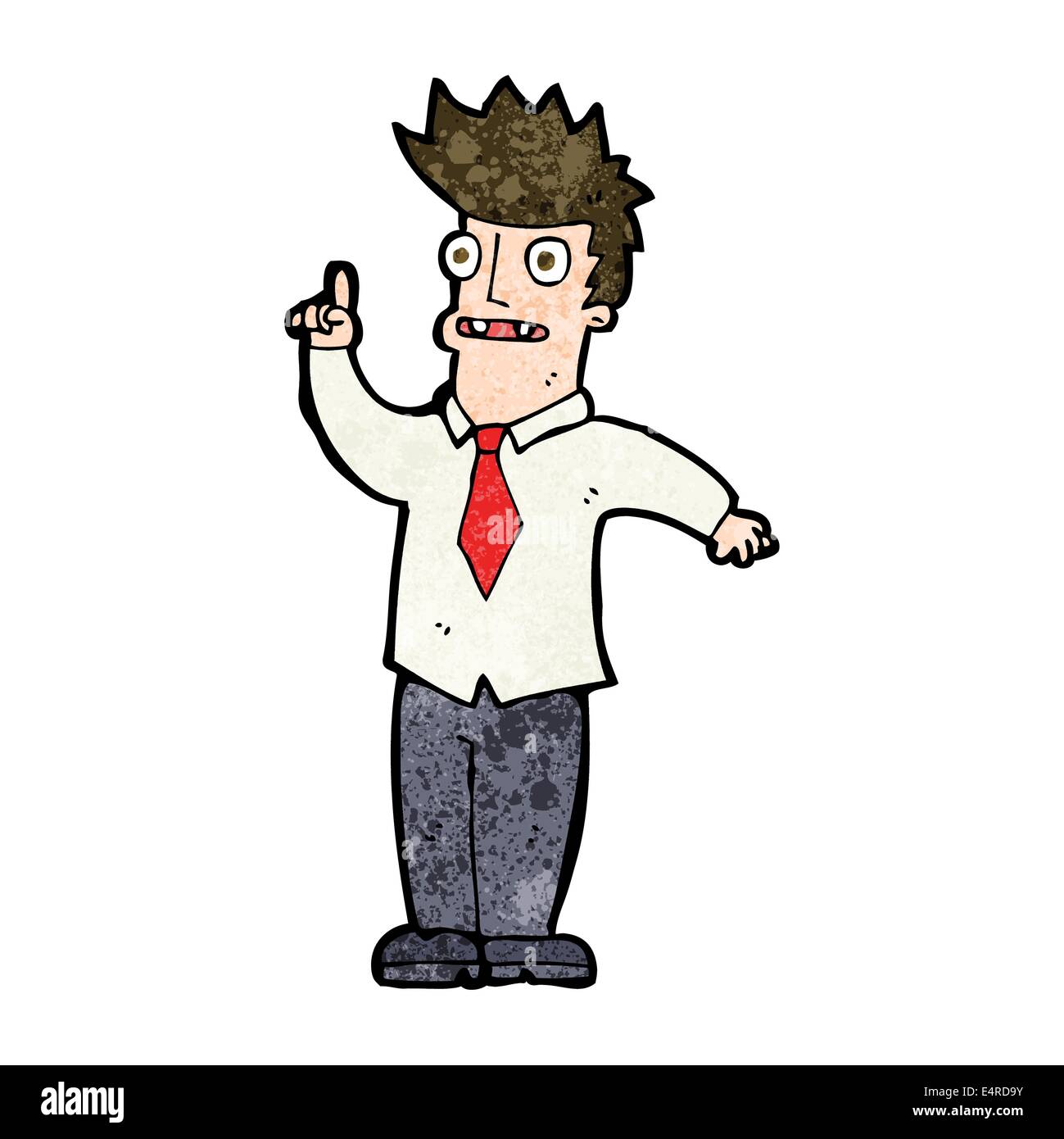 cartoon man with idea Stock Vector Image & Art - Alamy