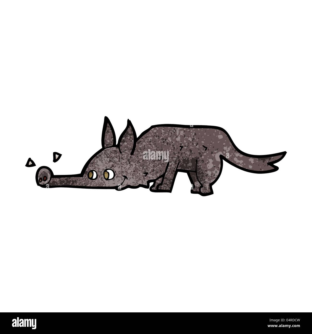 Sniffing dog Stock Vector Images - Alamy