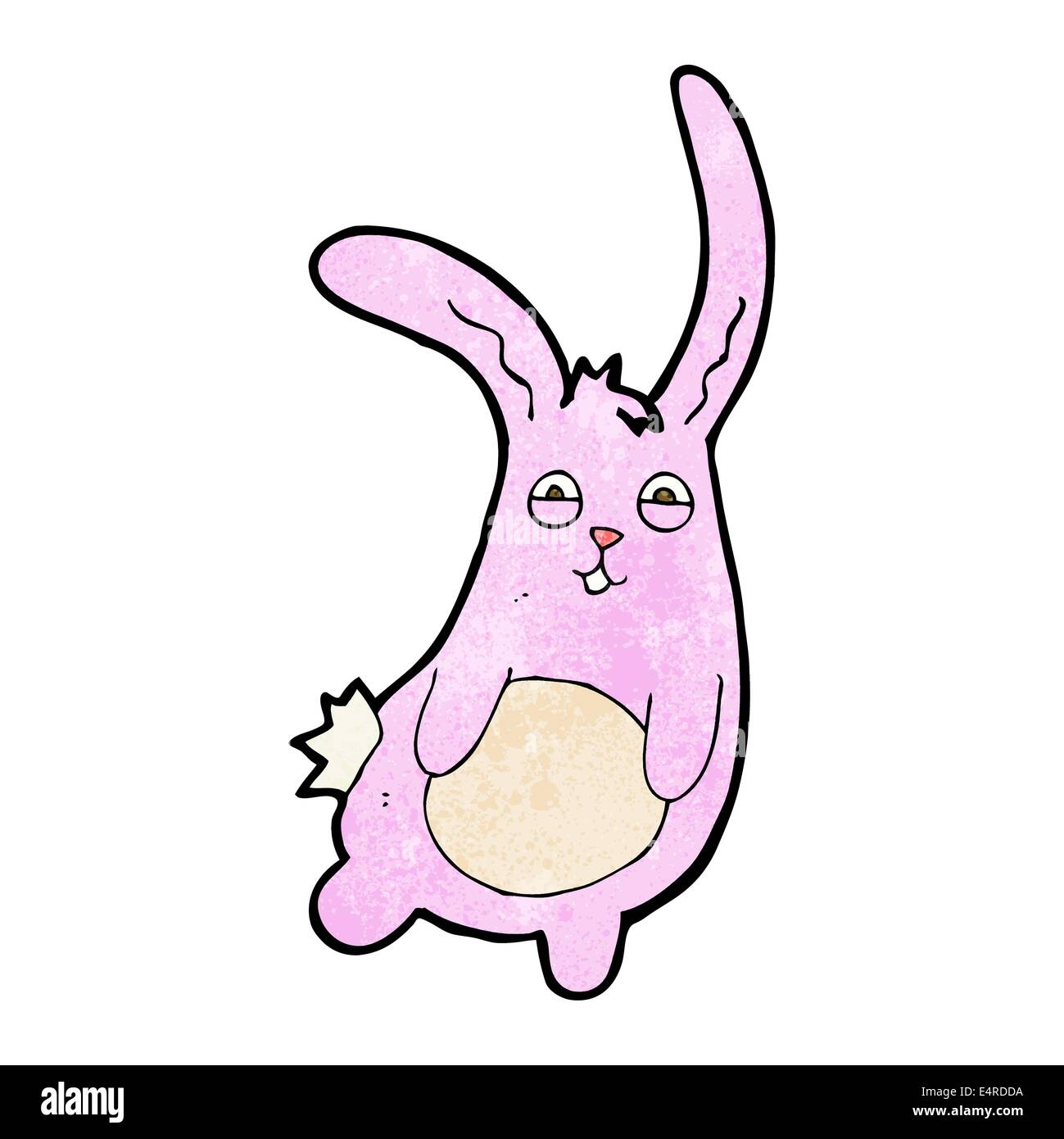 funny cartoon rabbit Stock Vector Image & Art - Alamy