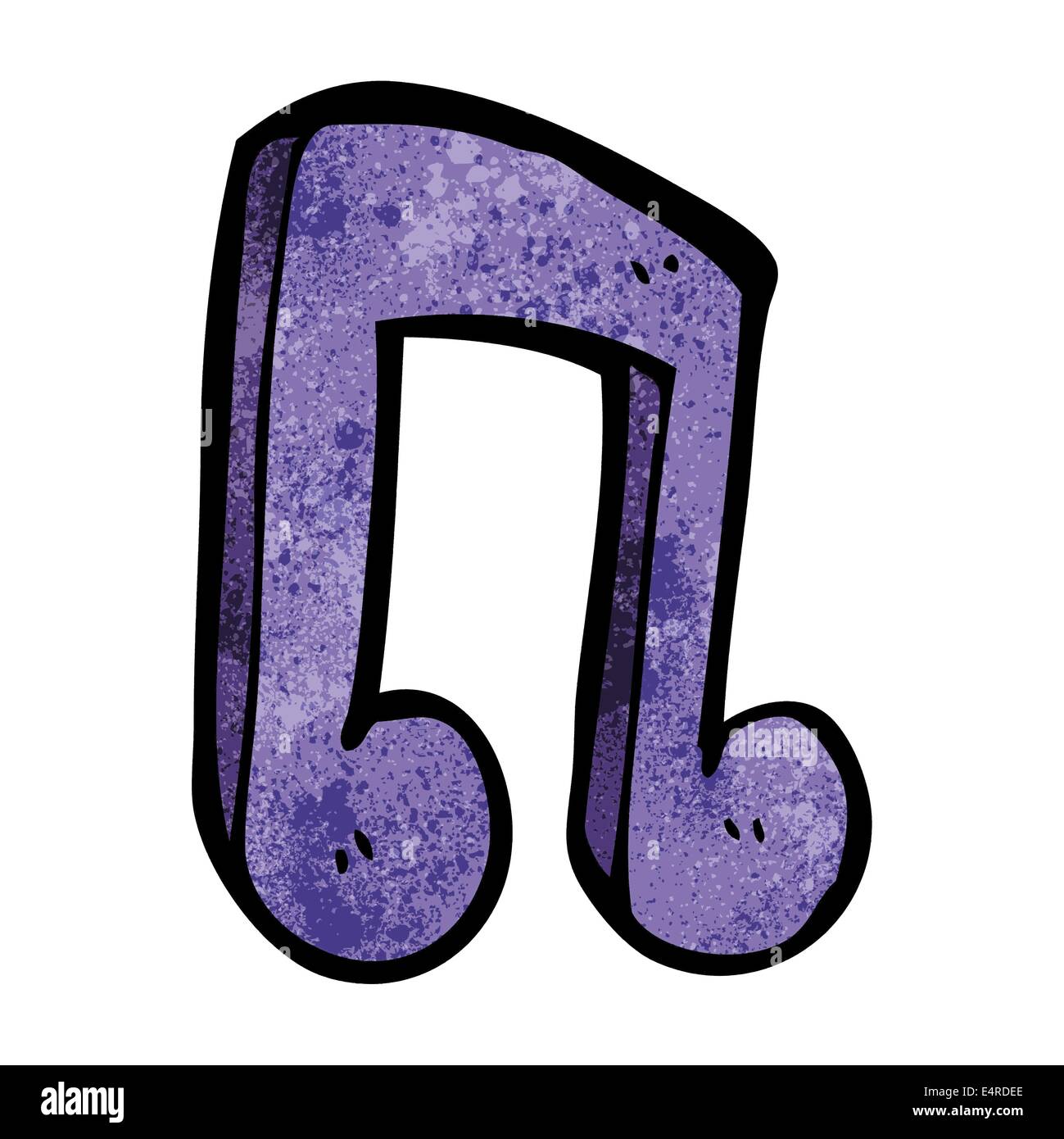 cartoon musical note Stock Vector Image & Art - Alamy