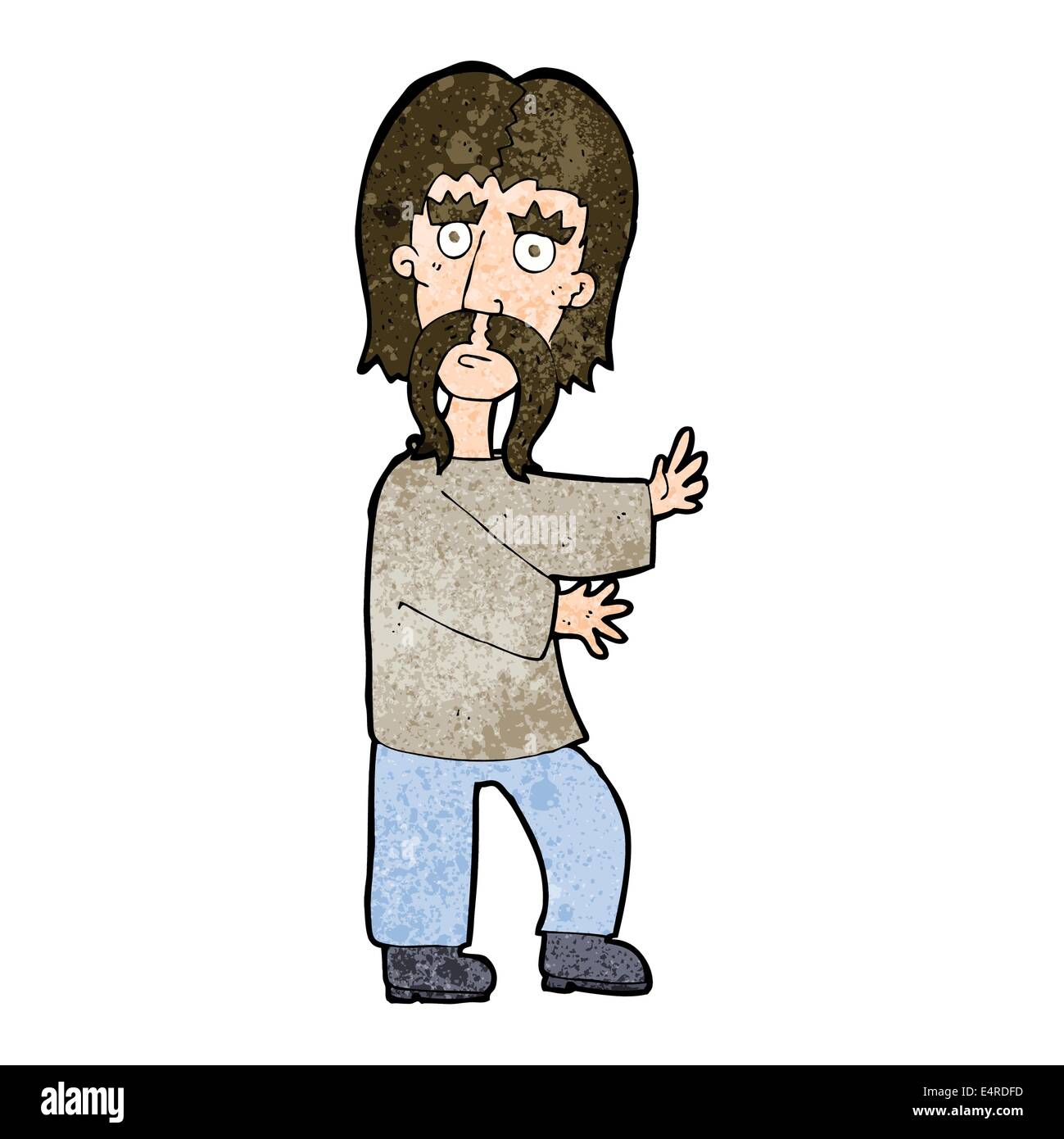 cartoon mustache man Stock Vector Image & Art - Alamy