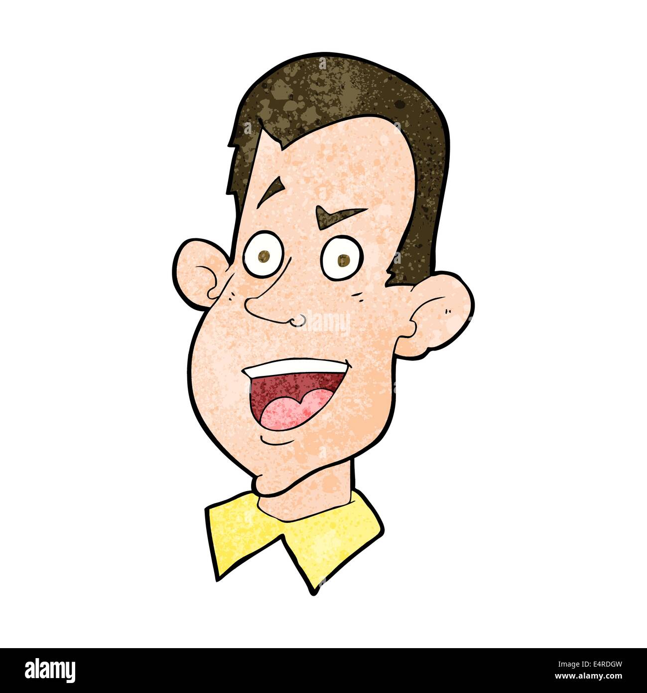 cartoon male face Stock Vector Image & Art - Alamy