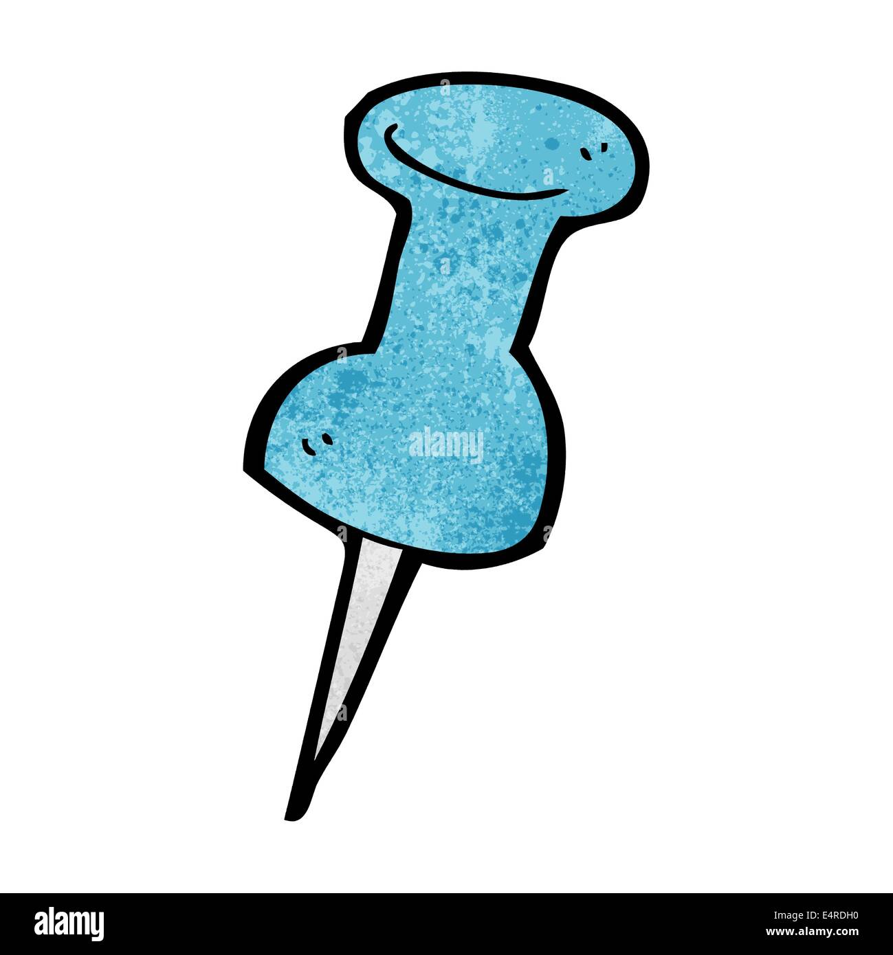 cartoon drawing pin Stock Vector Image & Art - Alamy