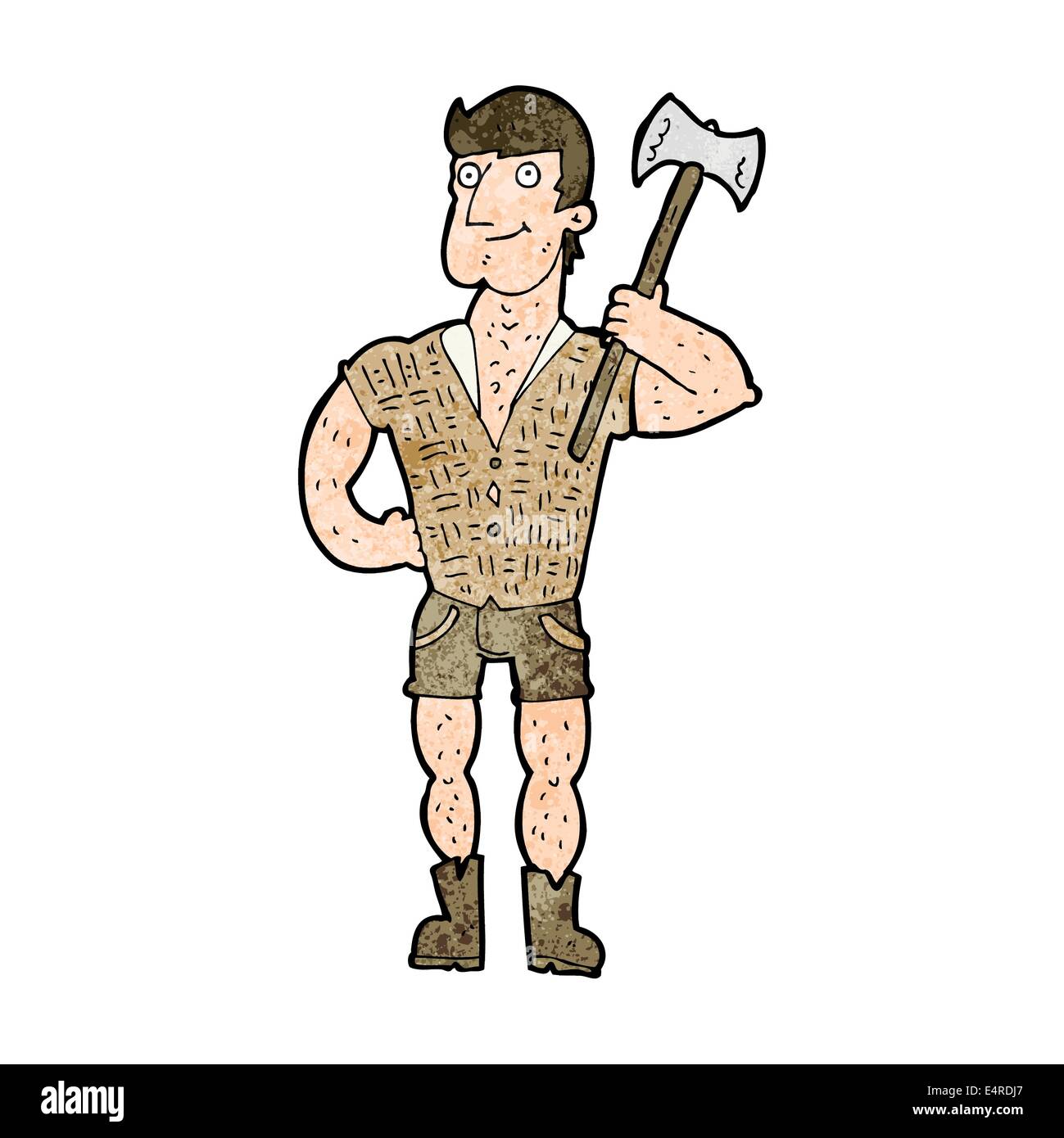 Funny lumberjack Cut Out Stock Images & Pictures - Alamy