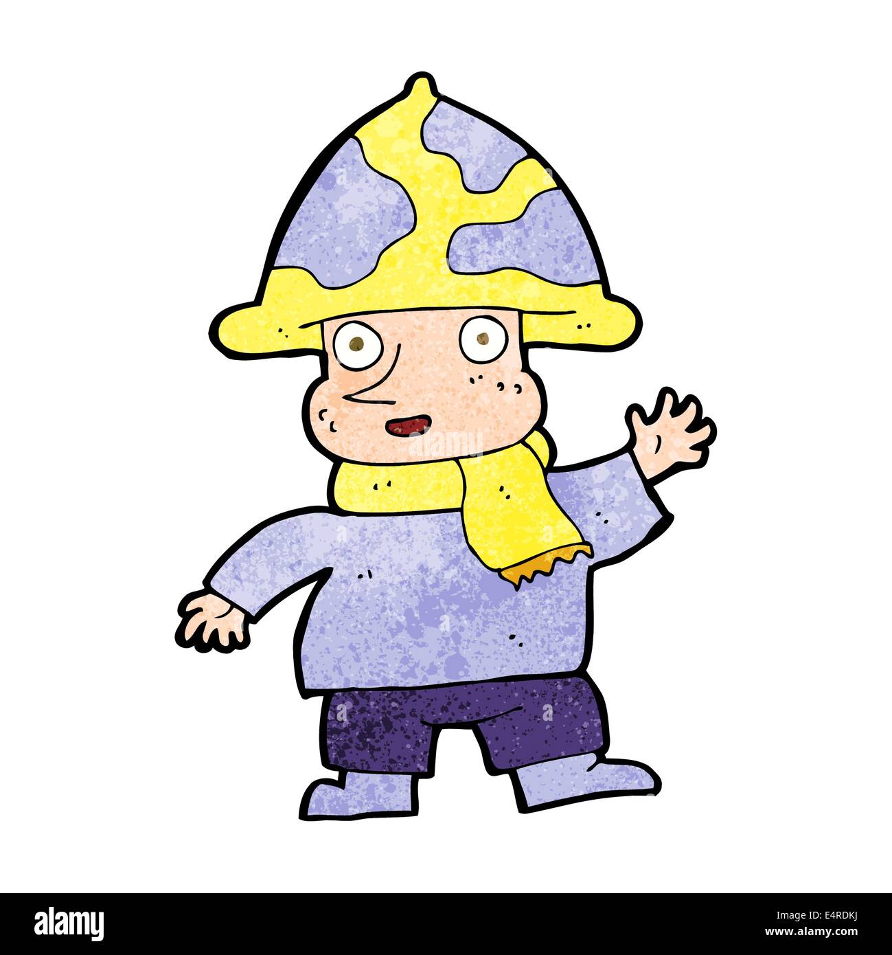 cartoon mushroom man Stock Vector Image & Art - Alamy