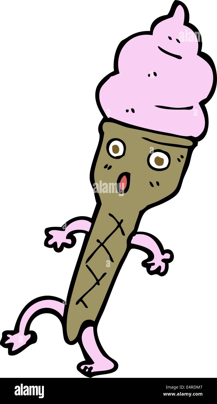 cartoon ice cream Stock Vector Image & Art - Alamy