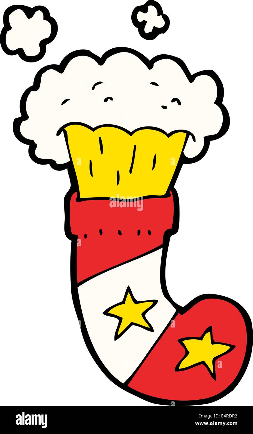 cartoon magic christmas stocking Stock Vector Image & Art - Alamy