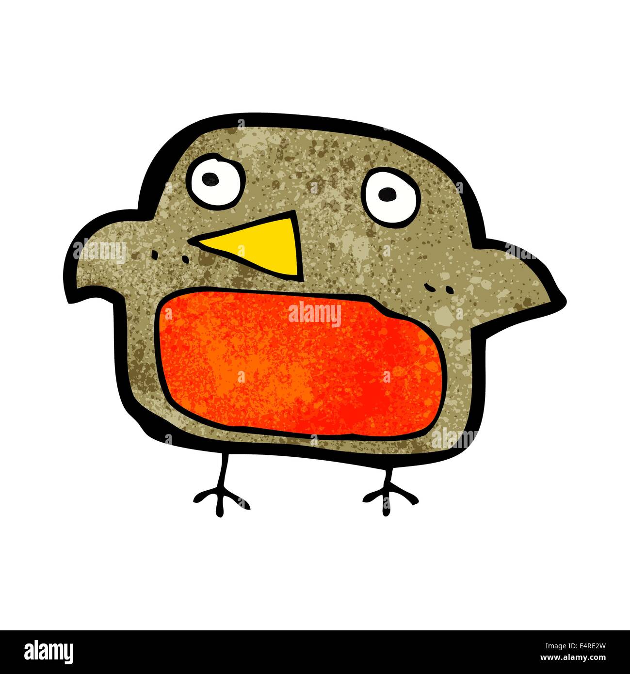 Robin bird hand drawing Stock Vector Images - Alamy