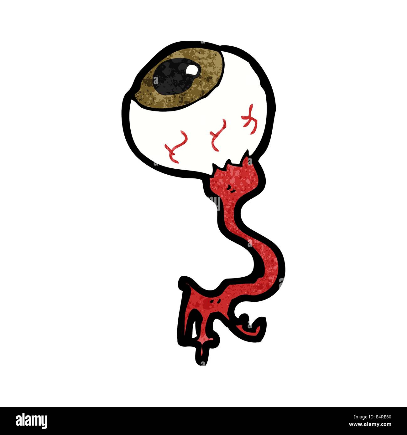 Cartoon gross eyeball hi-res stock photography and images - Alamy