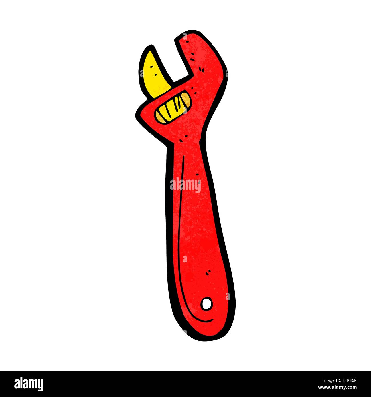 cartoon adjustable spanner Stock Vector Image & Art - Alamy