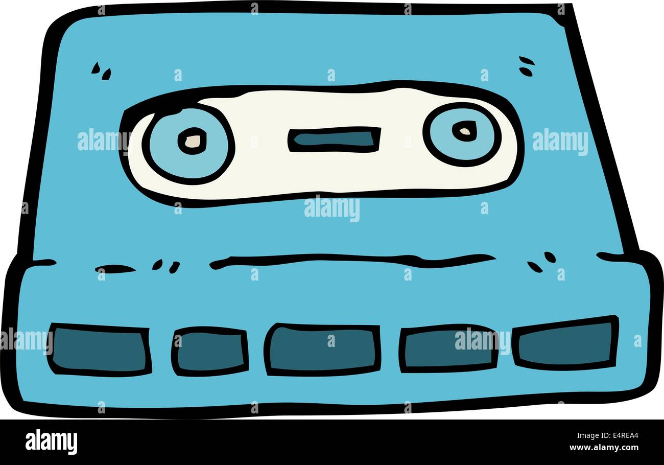 cartoon cassette tape Stock Vector Image & Art - Alamy