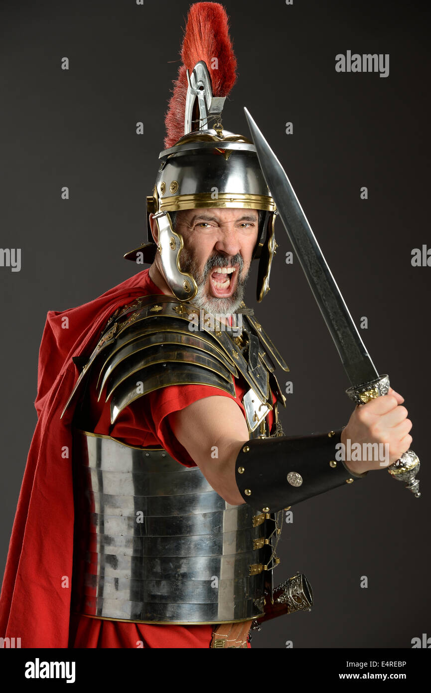 Armor of roman soldier hi-res stock photography and images - Alamy