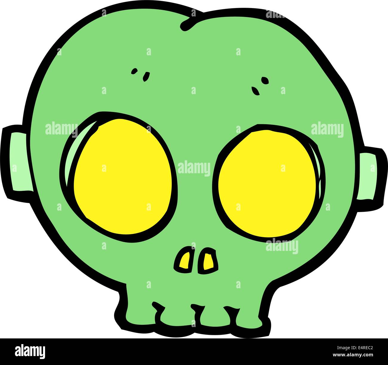 cartoon halloween skull mask Stock Vector Image & Art - Alamy