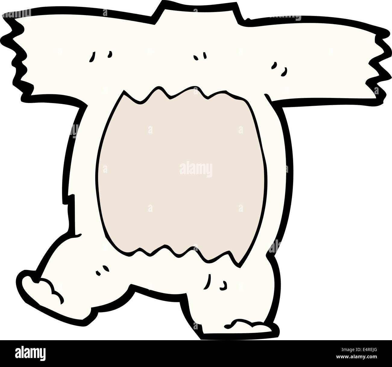 cartoon polar bear body Stock Vector Image & Art - Alamy
