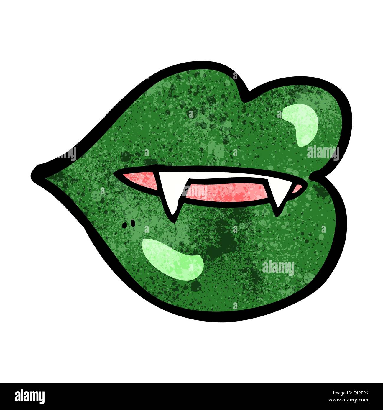 cartoon vampire fangs Stock Vector Image & Art - Alamy