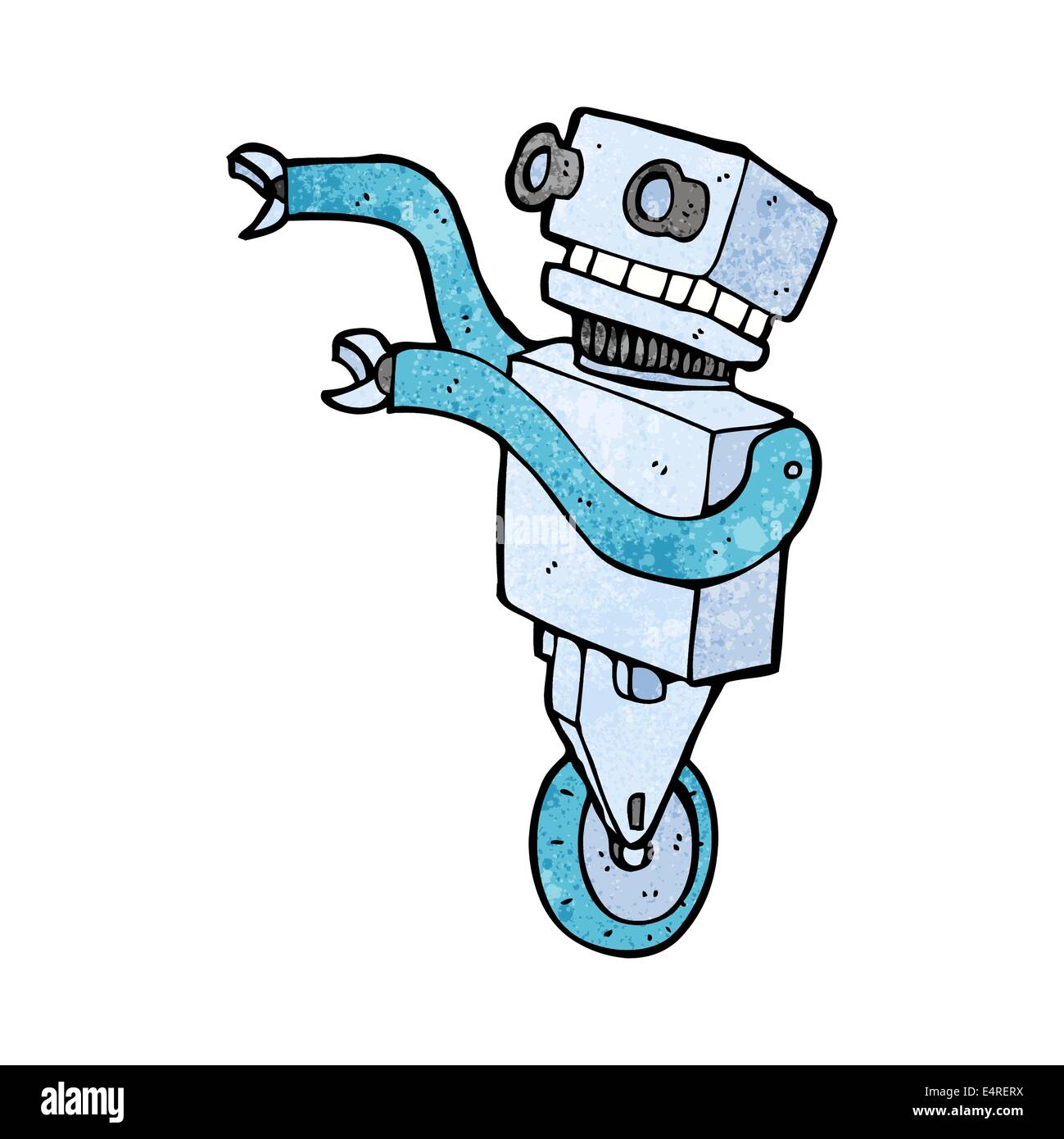 cartoon funny robot Stock Vector Image & Art - Alamy