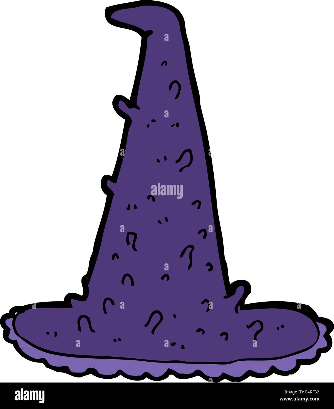 cartoon spooky witch hat Stock Vector Image & Art - Alamy
