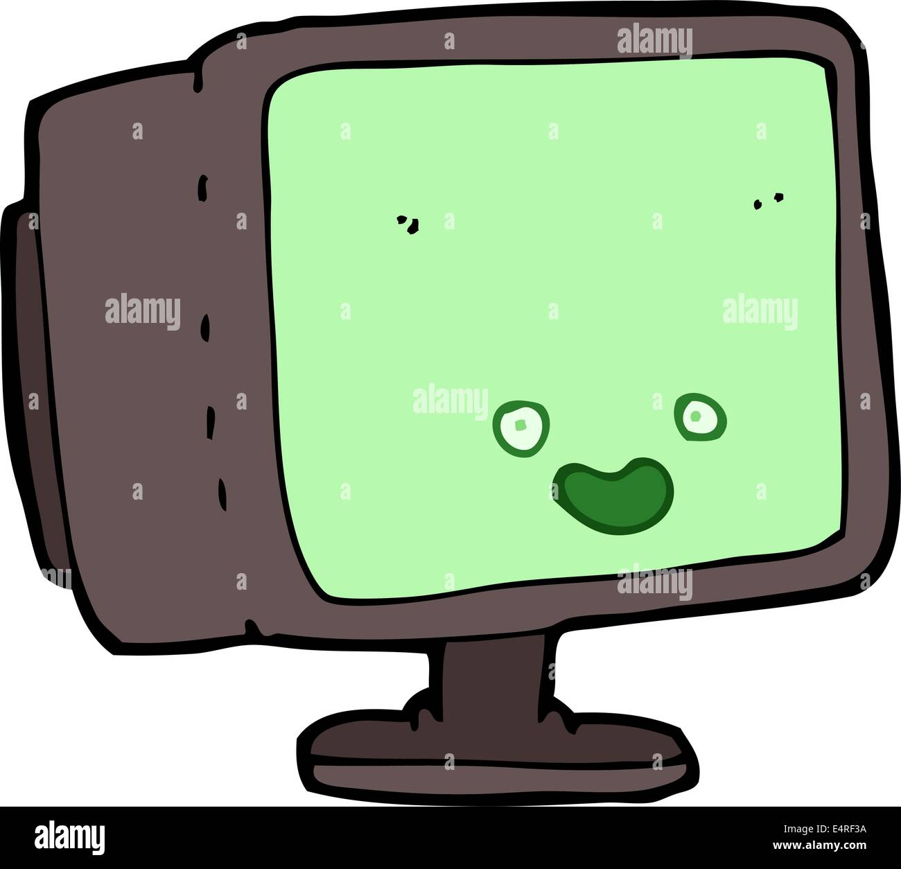 cartoon computer screen Stock Vector Image & Art - Alamy