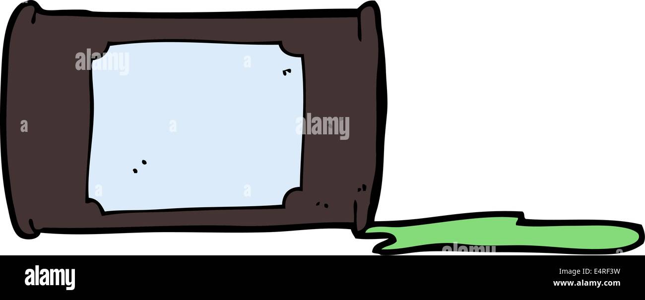 cartoon spilled oil Stock Vector Image & Art - Alamy