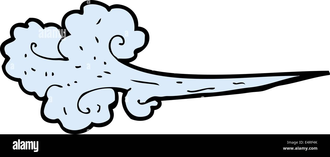 Cartoon Gust Wind High Resolution Stock Photography and Images - Alamy