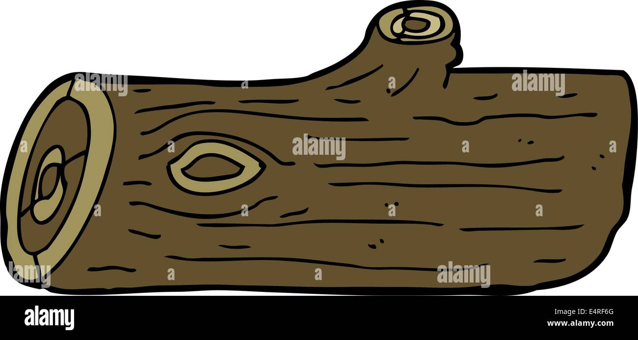 cartoon log Stock Vector Art & Illustration, Vector Image: 71816936 - Alamy