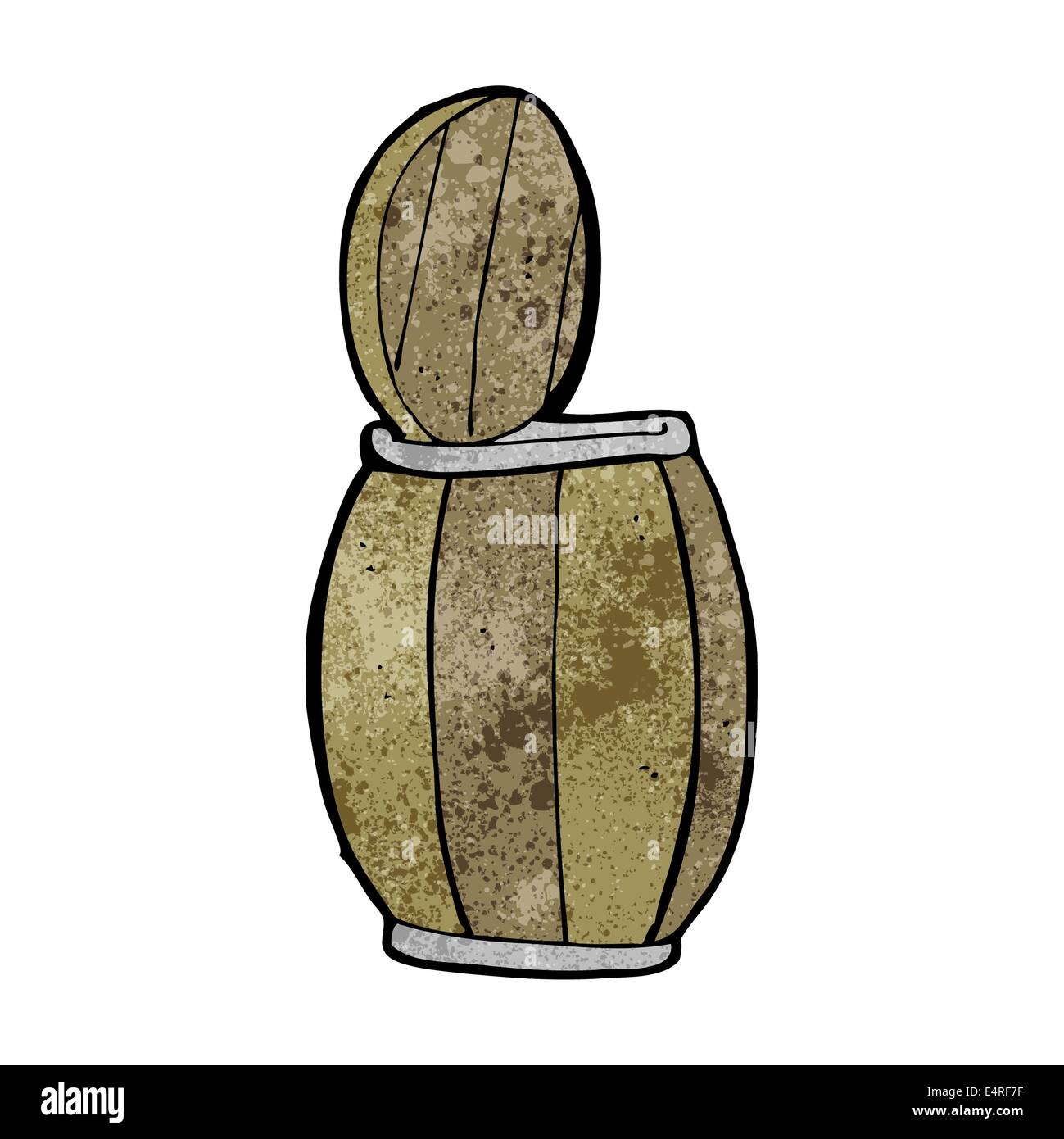Cartoon beer barrel Cut Out Stock Images & Pictures - Alamy