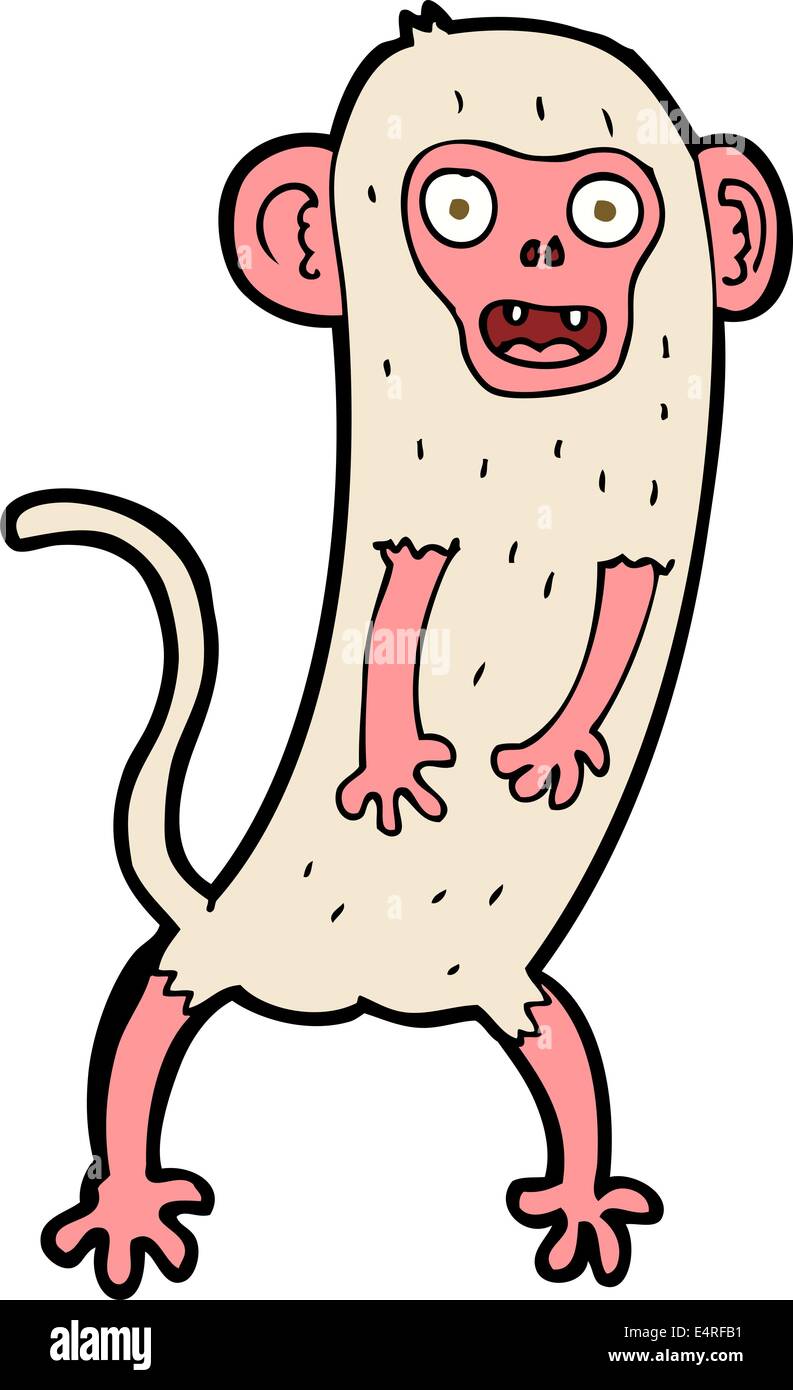 cartoon crazy monkey Stock Vector Image & Art - Alamy