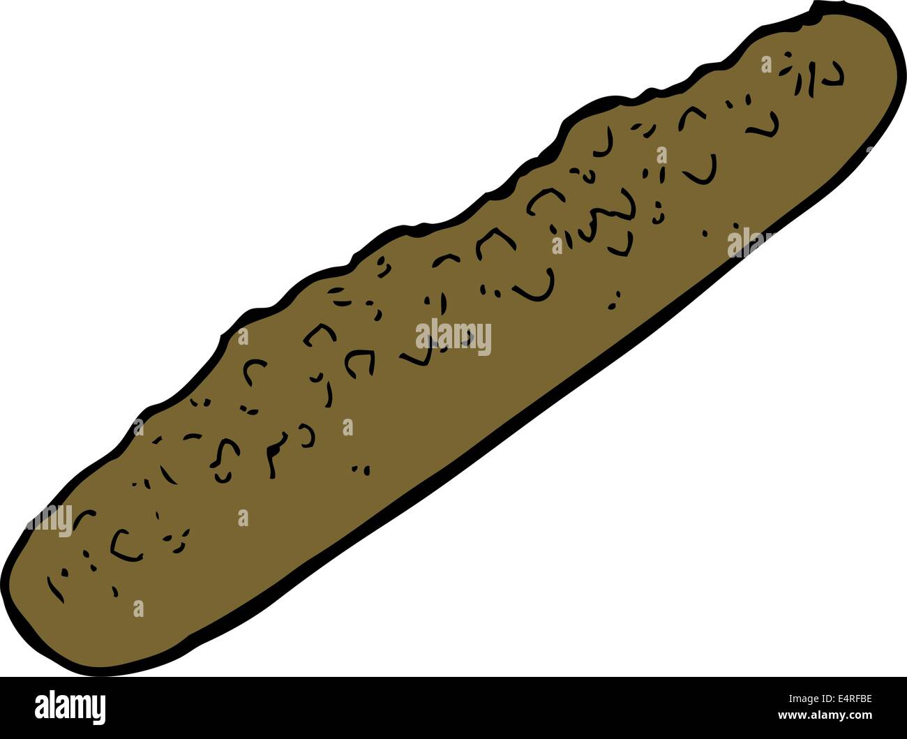 Cartoon baguette Cut Out Stock Images & Pictures - Alamy