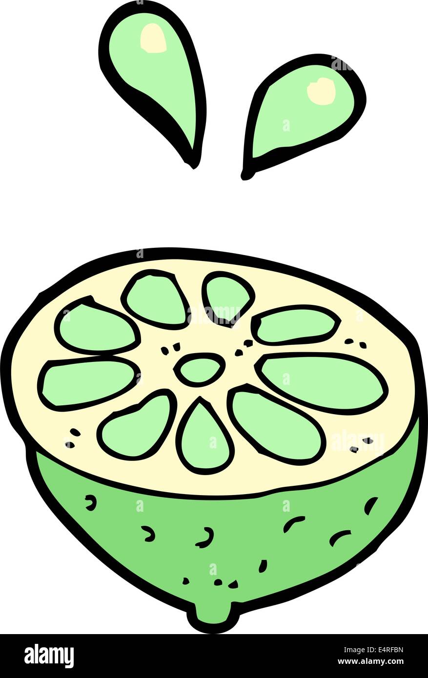 cartoon fresh lime Stock Vector Image & Art - Alamy