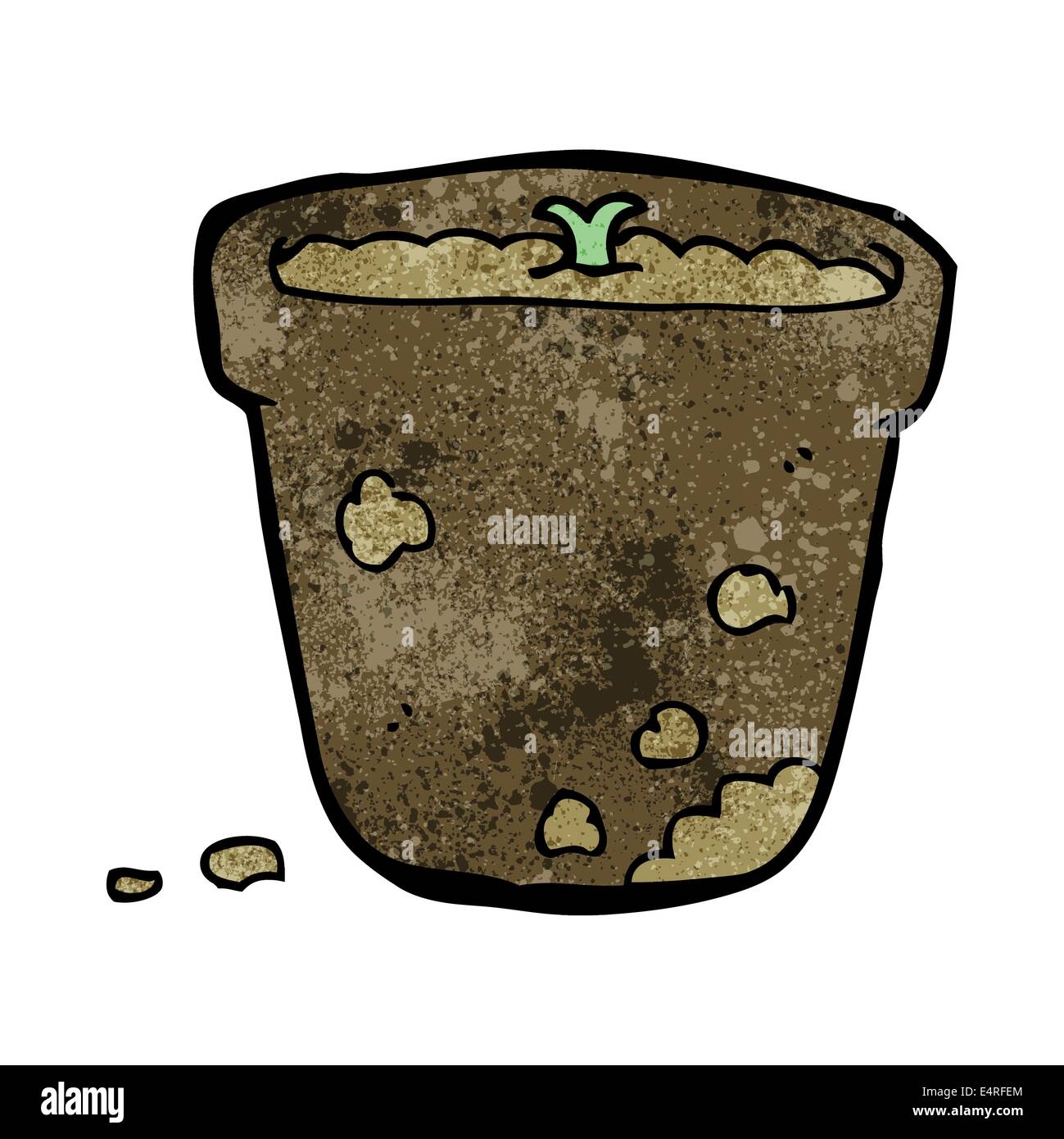 cartoon flower pot Stock Vector Image & Art - Alamy