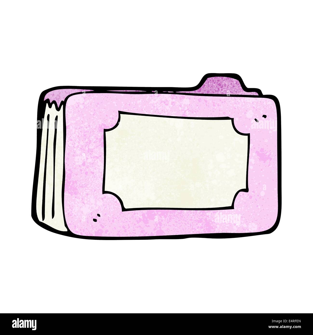 cartoon pink business folder Stock Vector Image & Art - Alamy