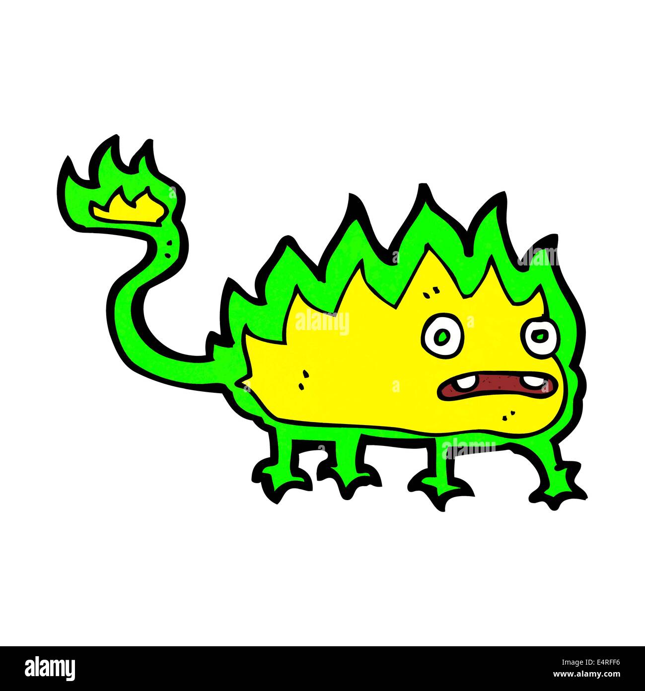 Cartoon little fire demon hi-res stock photography and images - Alamy