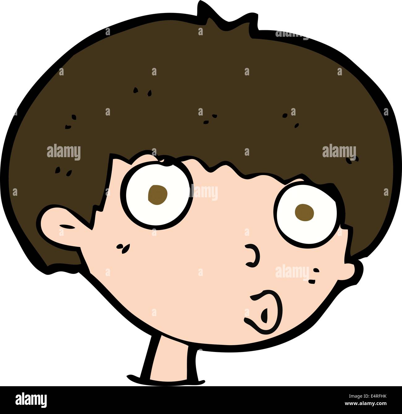 cartoon surprised boy Stock Vector Image & Art - Alamy