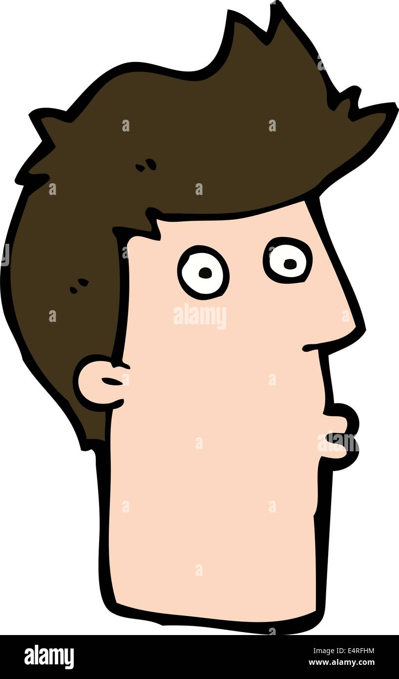 cartoon surprised man Stock Vector Image & Art - Alamy
