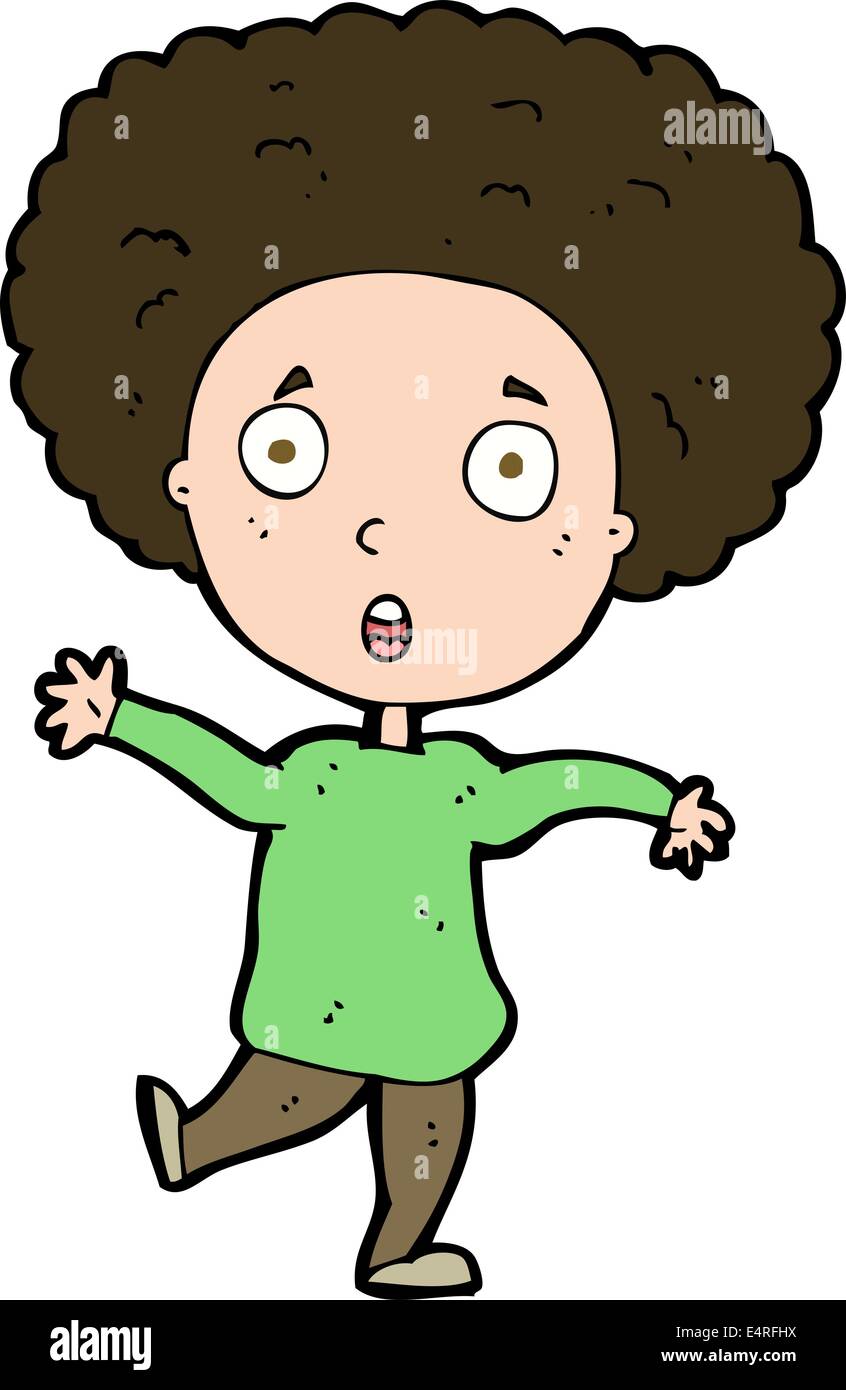 cartoon startled person Stock Vector Image & Art - Alamy
