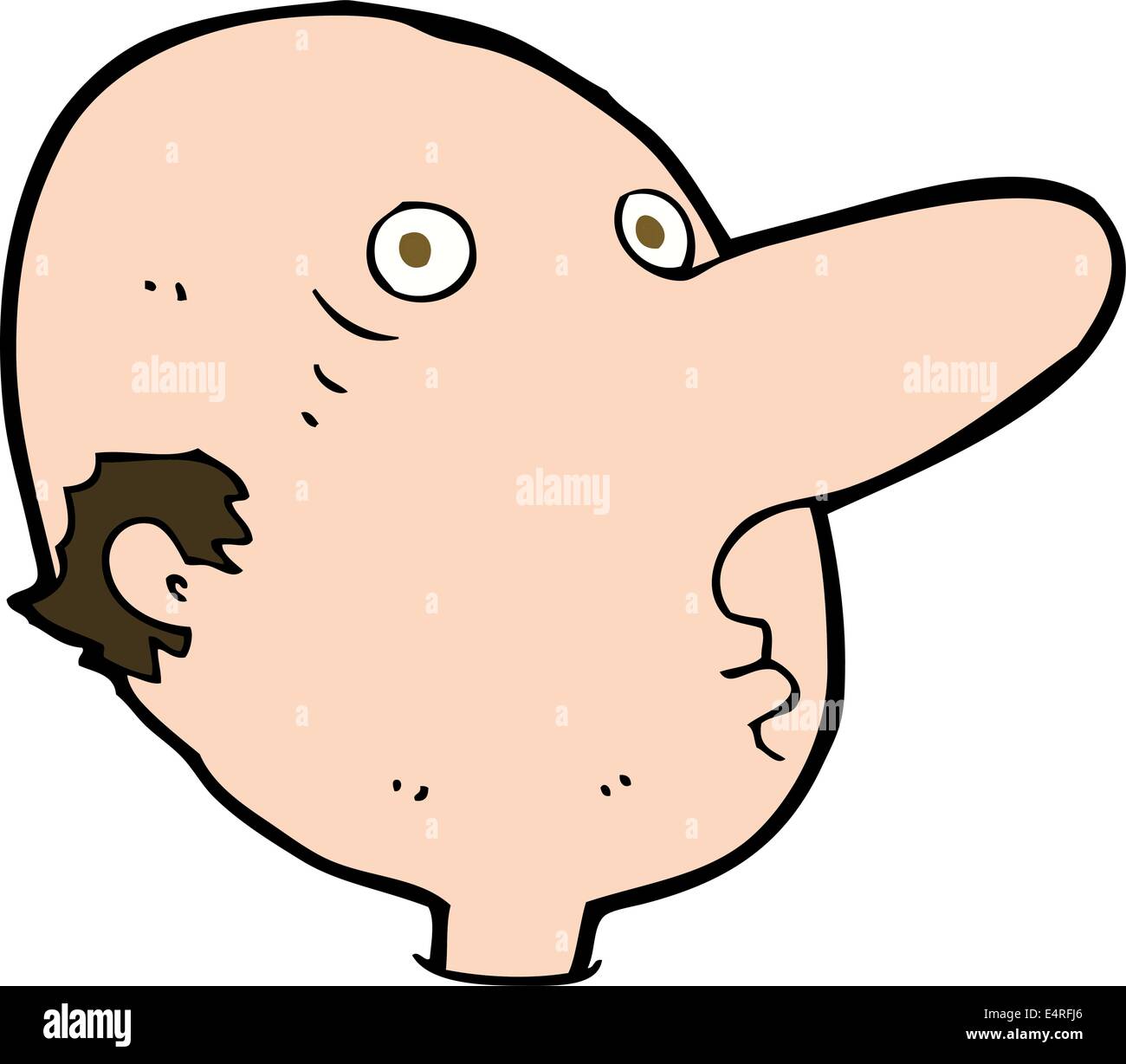 cartoon balding man Stock Vector Image & Art - Alamy