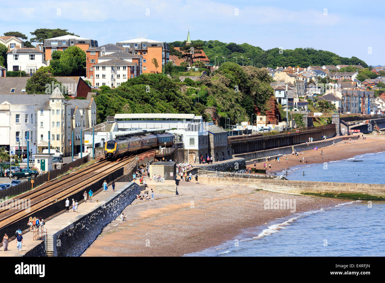 dawlish devon england uk Stock Photo - Alamy