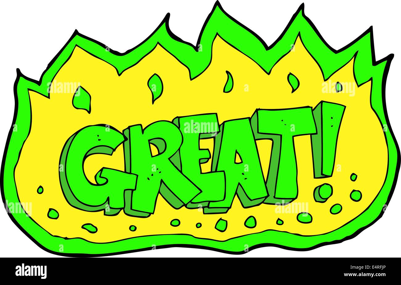 cartoon great symbol Stock Vector Image & Art - Alamy