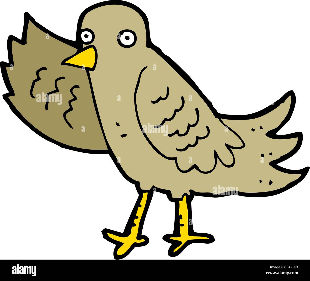 cartoon waving bird Stock Vector Image & Art - Alamy