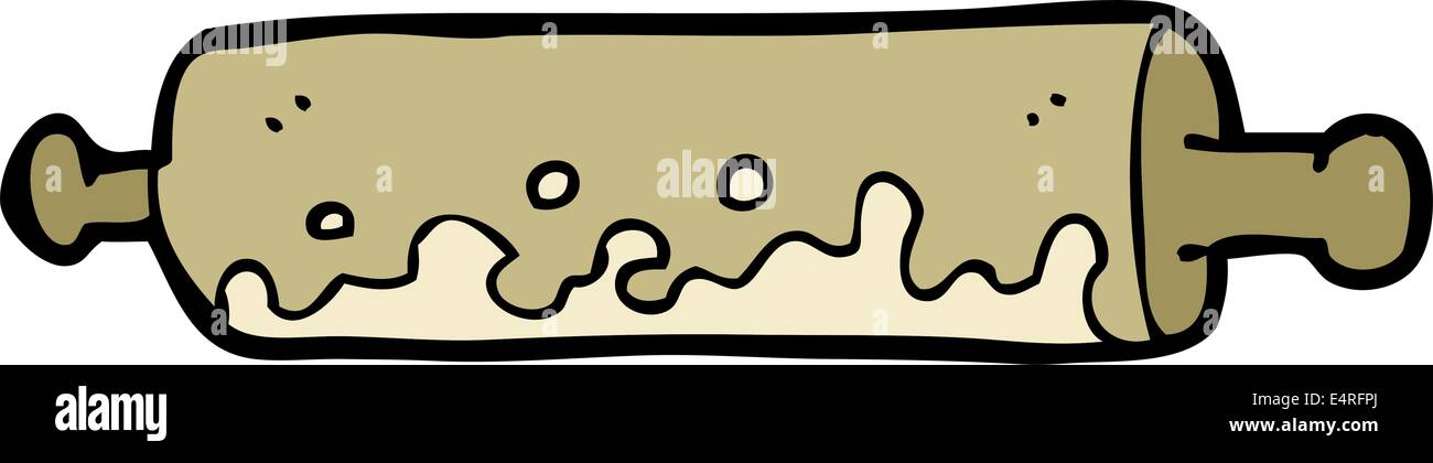cartoon rolling pin Stock Vector Image & Art - Alamy
