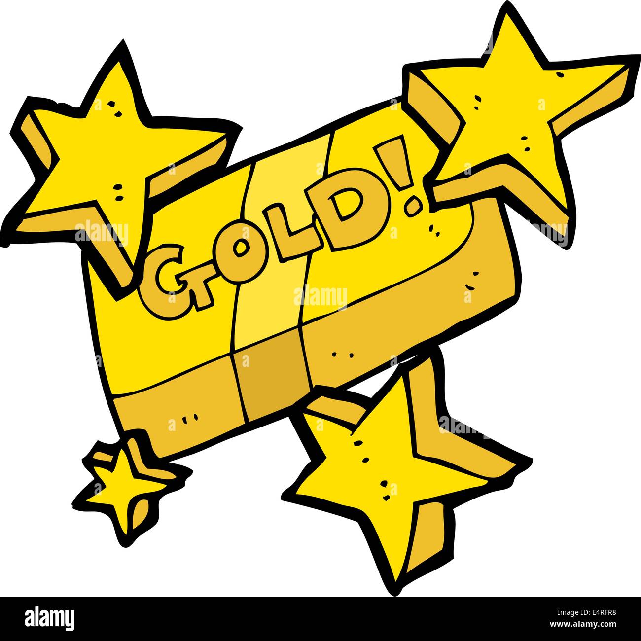 cartoon bar of gold Stock Vector Image & Art - Alamy