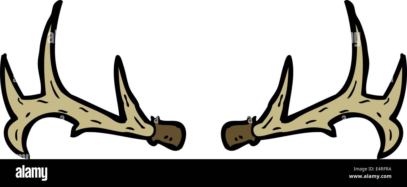 Cartoon antlers Stock Vector Images - Alamy