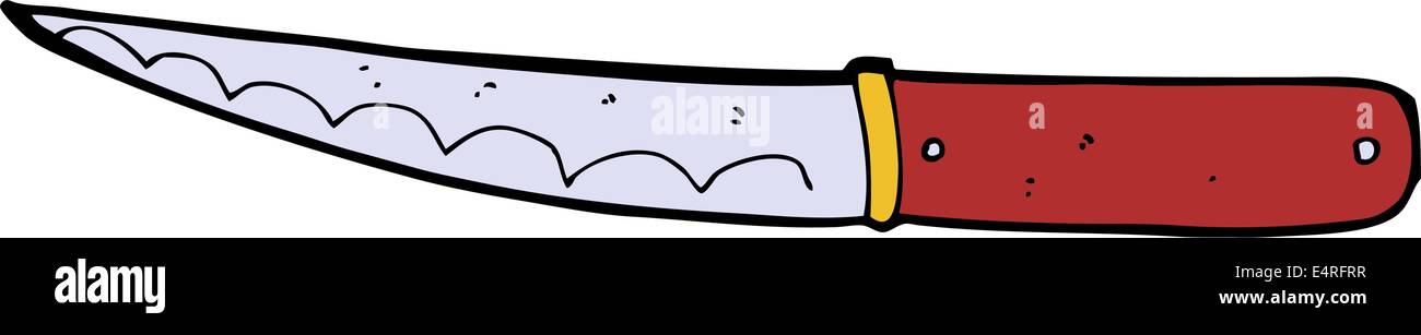 cartoon kitchen knife Stock Vector Image & Art - Alamy