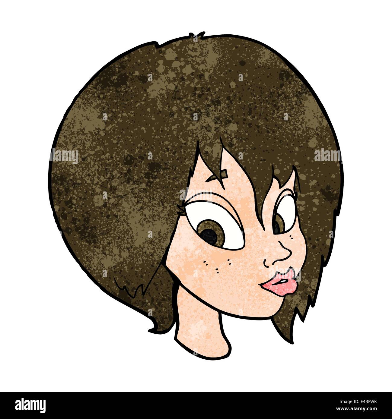 Pouting face Stock Vector Images - Alamy