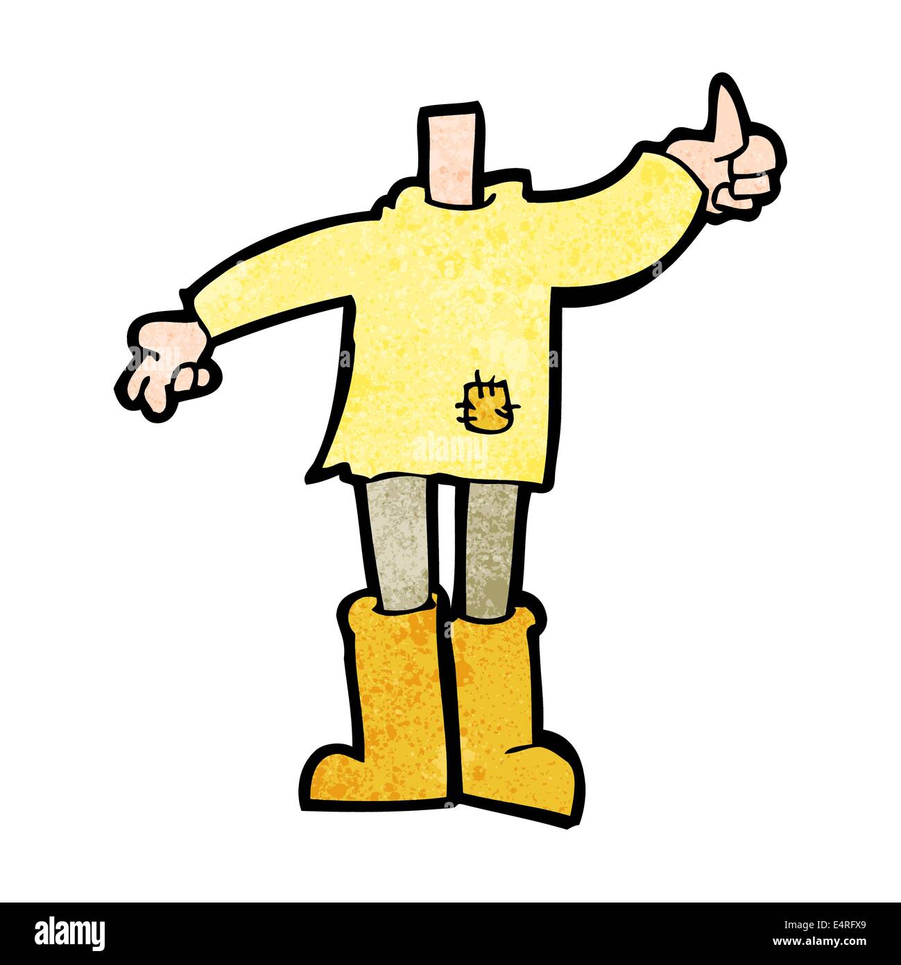 cartoon body (mix and match cartoons or add photo faces Stock Vector ...