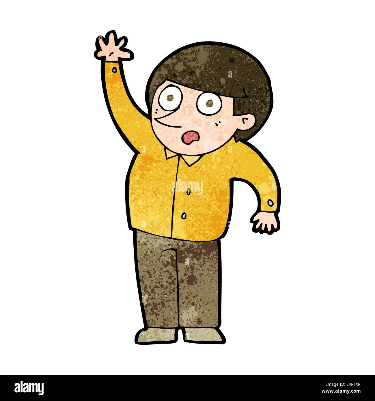 cartoon man asking question Stock Vector Image & Art - Alamy