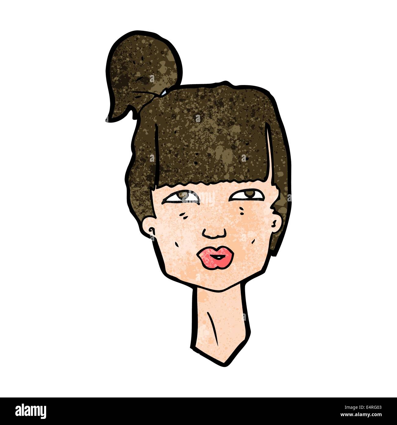 Pout cartoon Stock Vector Images - Alamy