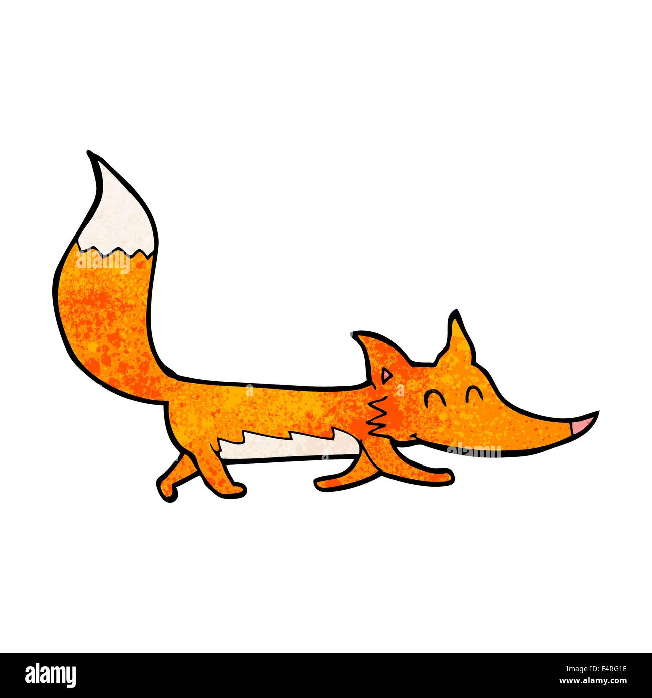 cartoon little fox Stock Vector Image & Art - Alamy