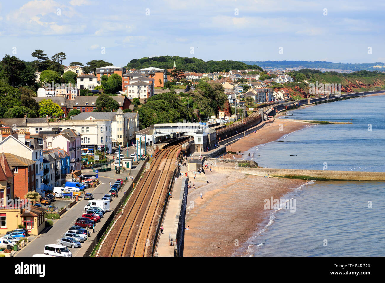 dawlish devon england uk Stock Photo - Alamy