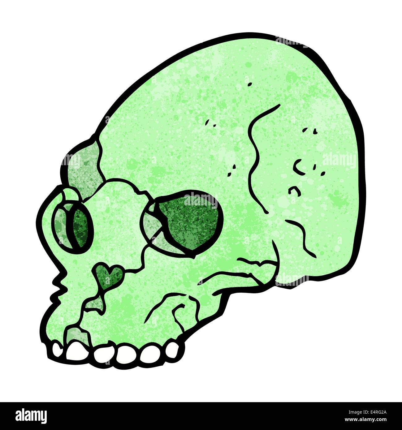 cartoon spooky skull Stock Vector Image & Art - Alamy